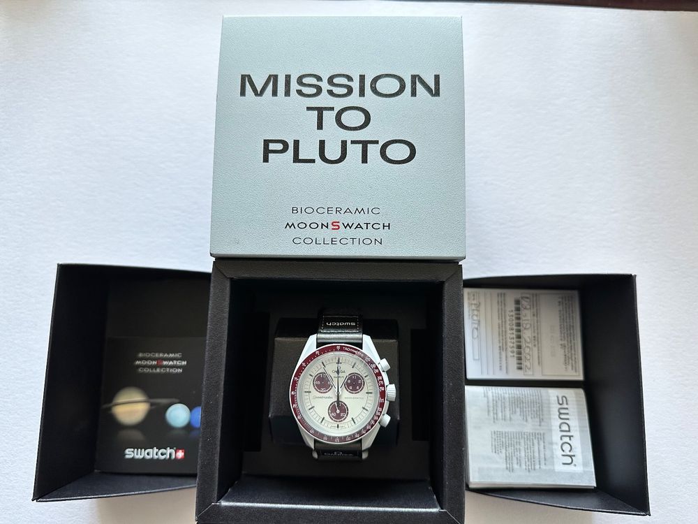 OMEGA X swatch "MoonSwatch" Mission to Pluto - NEU (Neu und originalverpackt) in Rorschach für ...