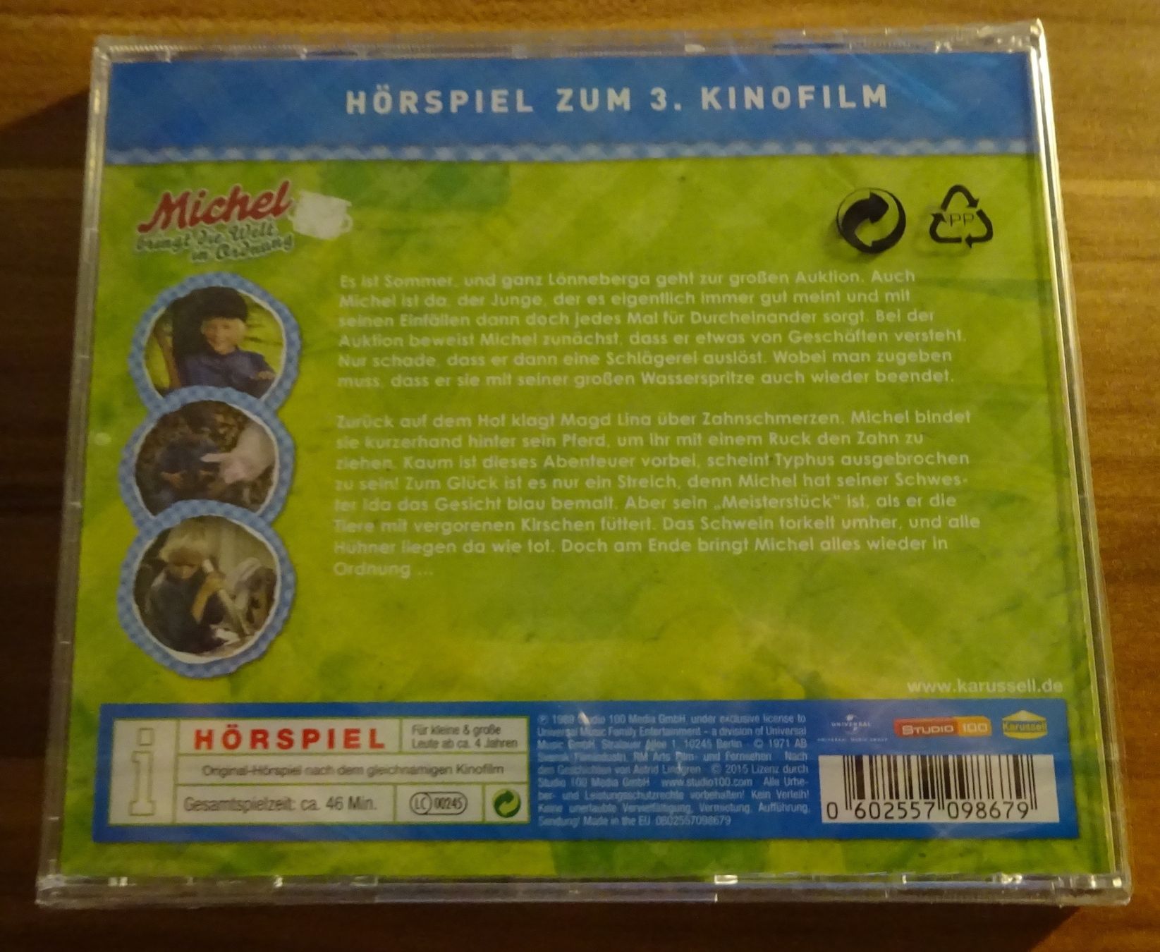 Michel bringt die Welt in Ordnung von Astrid Lindgren (Gebraucht) in ...