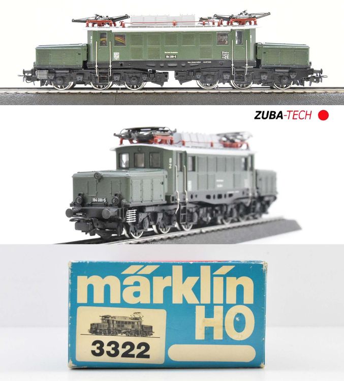 Märklin 3322 E-Lok BR 194 DR H0 WS Analog mit OVP | Acheter sur Ricardo