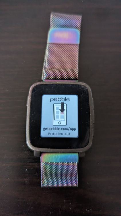 Pebble Time Steel Smartwatch (Gebraucht) in Bern für CHF 5 – mit ...