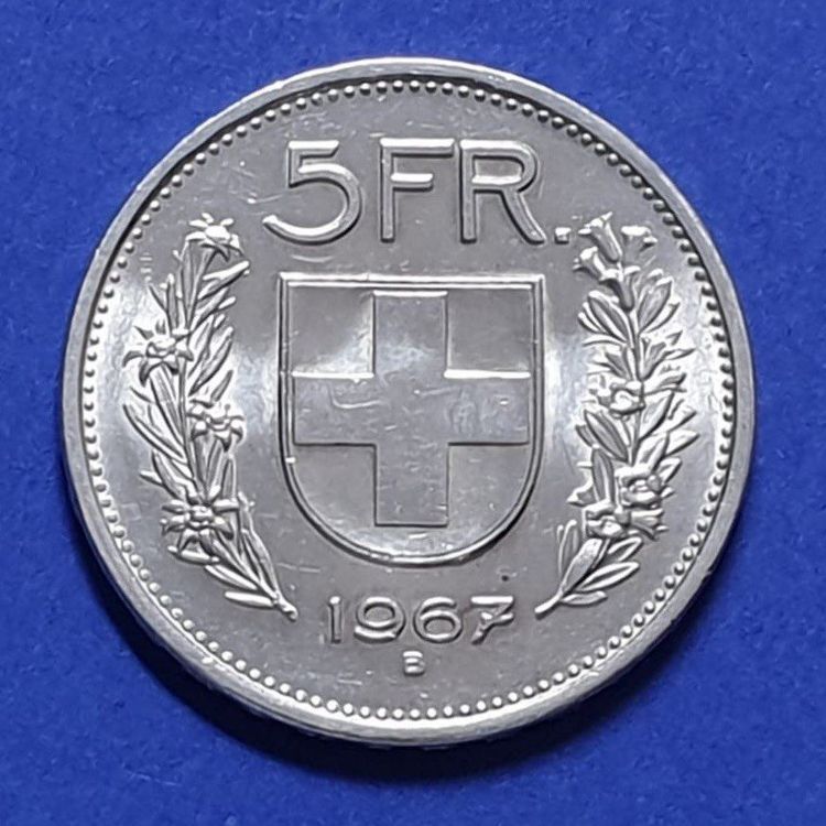 5 Franken 1967 "Silber" | Kaufen auf Ricardo