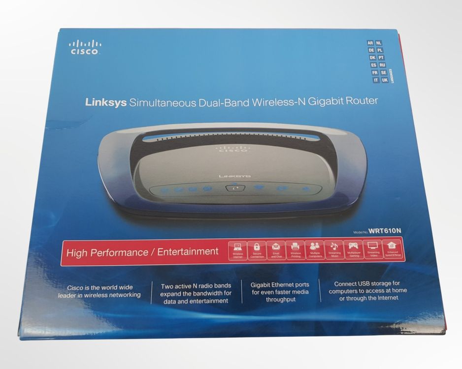 CISCO WRT610N, Dual-Band Gigabit Wireless-N Router | Kaufen auf Ricardo