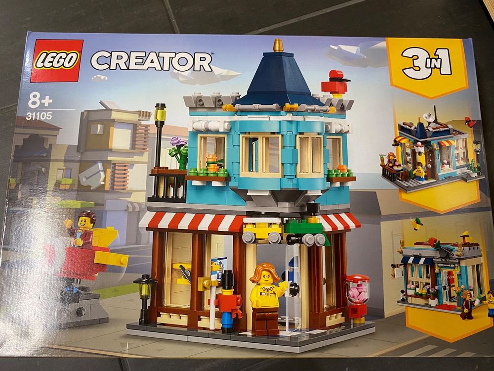 Lego 31105 Creator 3in1 Spielzeugladen in Stadthaus neu (Neu und ...