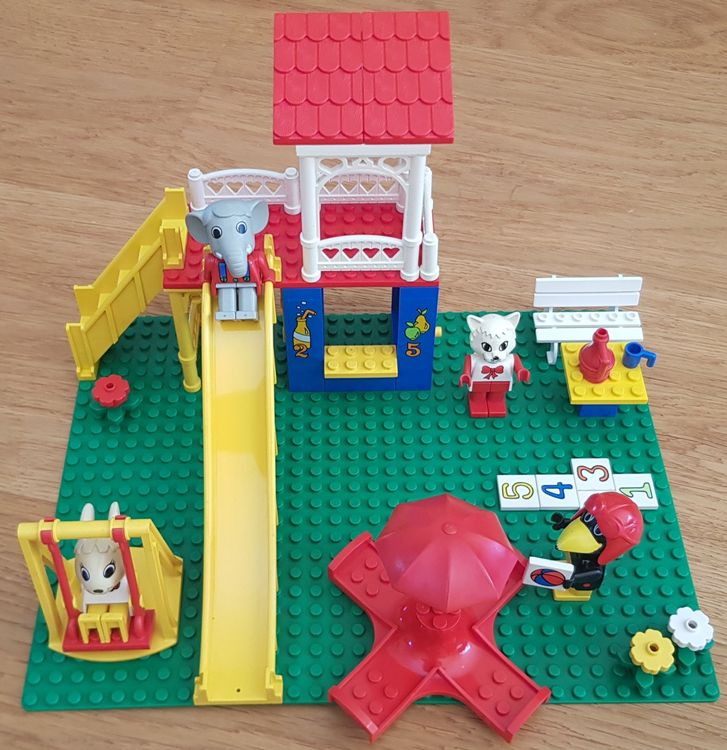 Lego Fabuland 3676 - Cathys grosser Spielplatz (1989) (Gebraucht) in ...