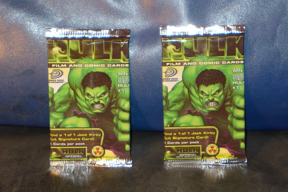hulk film cards - marvel 2003 (Neu und originalverpackt) in hinwil für ...