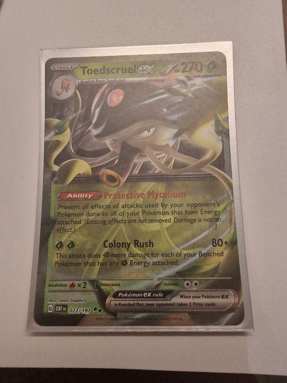 Pokemon Karte Toedscruel EX 022/197 | Kaufen auf Ricardo