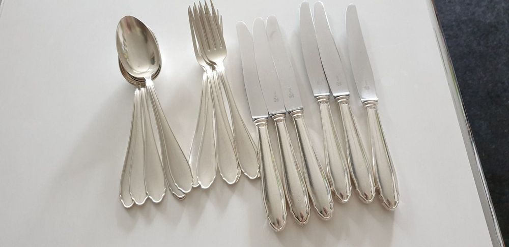 Jezler La Reine 18 teilig Silber 800 | Kaufen auf Ricardo