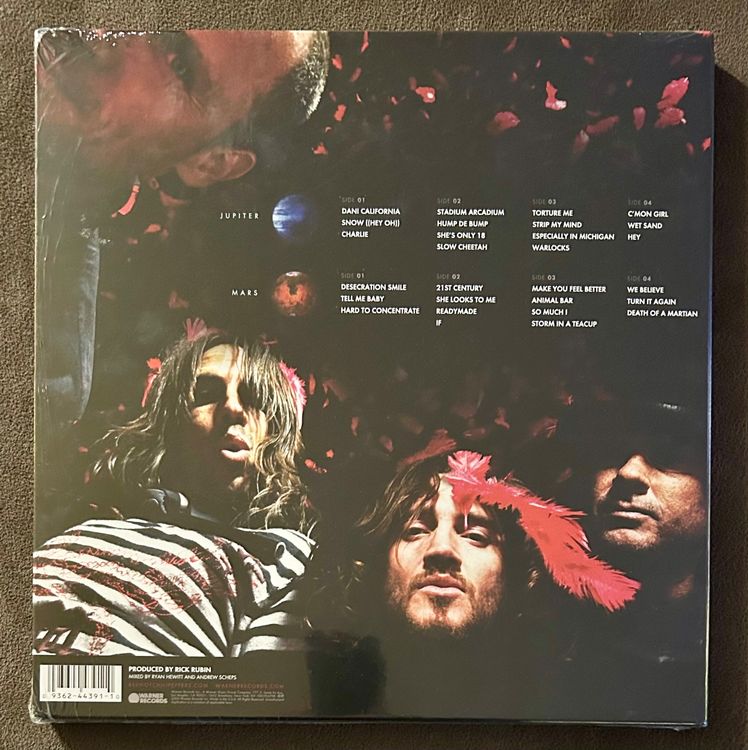 RED HOT CHILI PEPPERS “Stadium Arcadium“ 4-LP VINYL BOX NEU (Neu und ...