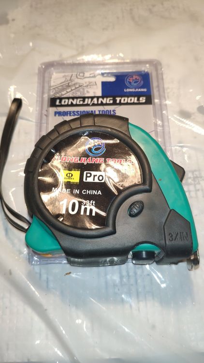 Rollmeter 10 m / décamètre / décamètre 10 m (Neu und originalverpackt ...