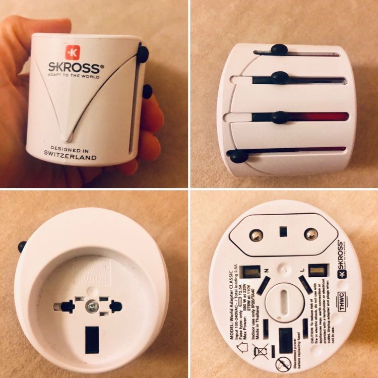 Skross power adapter US to Europe | Kaufen auf Ricardo