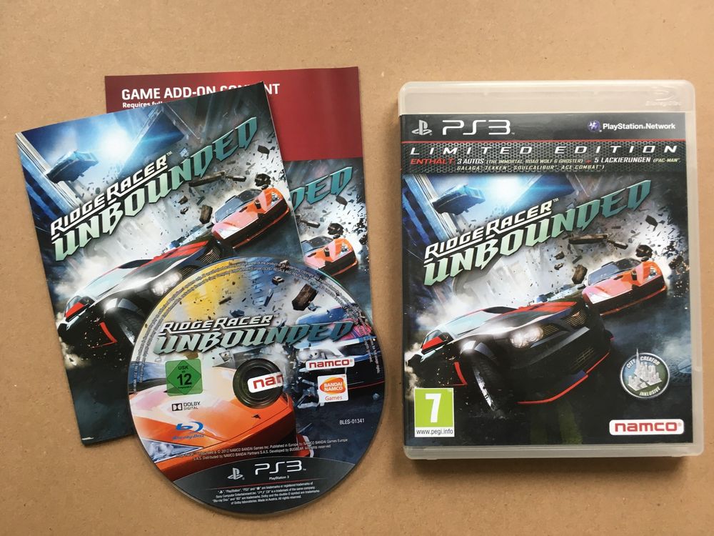 Ridge Racer Unbounded für Playstation 3 (Gebraucht) in für CHF 9.9 ...