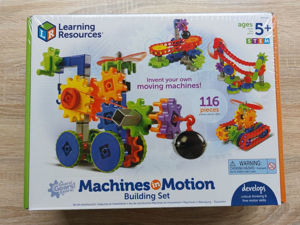 Machines in Motion Building Set - 116 pieces (Unopened) (Neu und ...