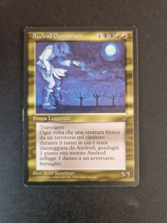 MTG Axelrod Gunnarson It Legends Italienisch - top Legends K (Gebraucht ...