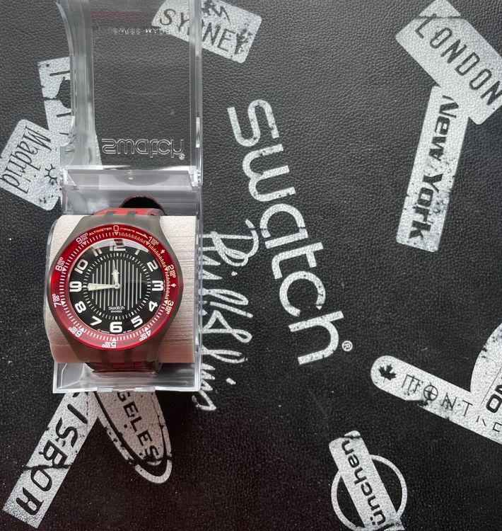 Swatch Fun Boarder Height Alert SULM100 (Neu und originalverpackt) in ...