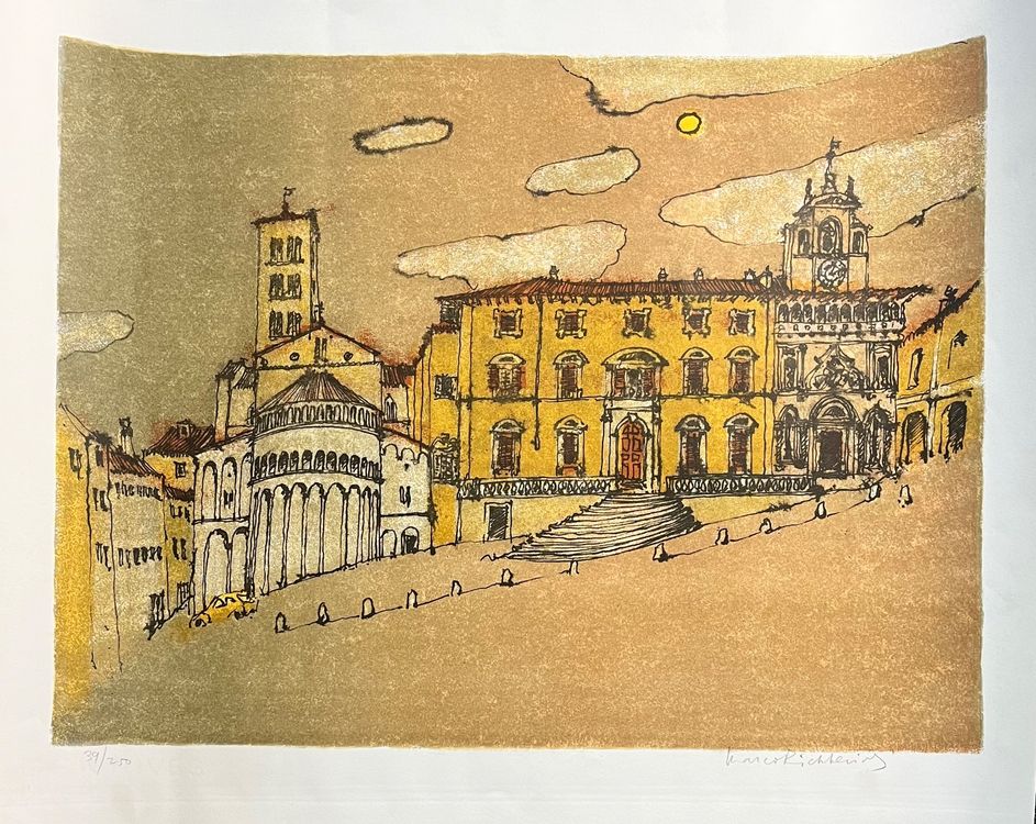 Marco Richterich (1929-1997) Lithographie Handsigniert (Gebraucht) in Hochdorf für CHF 5 – mit ...