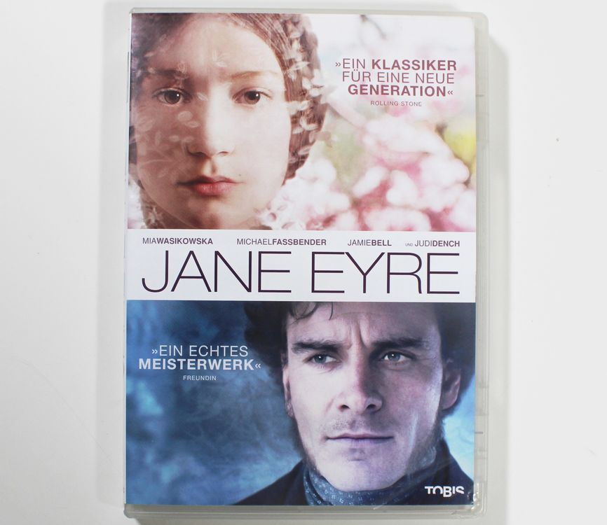 DVD JANE EYRE Michael Fassbender, Judie Dench & Jamie Bell (Gebraucht ...