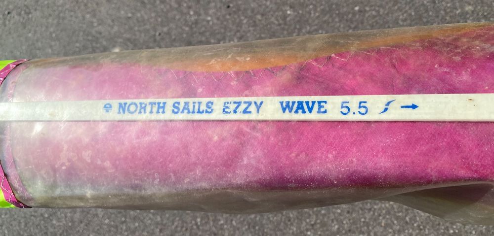 Windsurfsegel North Sails - 5.5 / Ezzy Wave (Gebraucht) in Rheinfelden ...