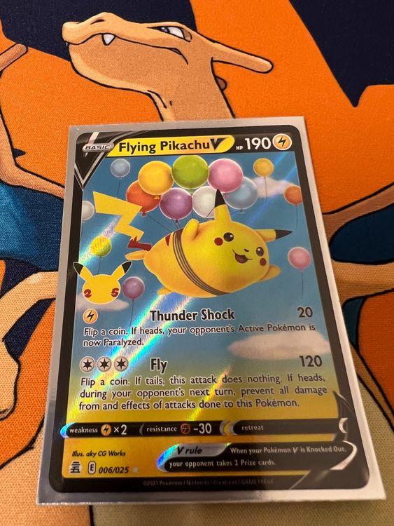 Pokemon - Flying Pikachu V (CEL 006) - Celebrations (Neu (gemäss ...
