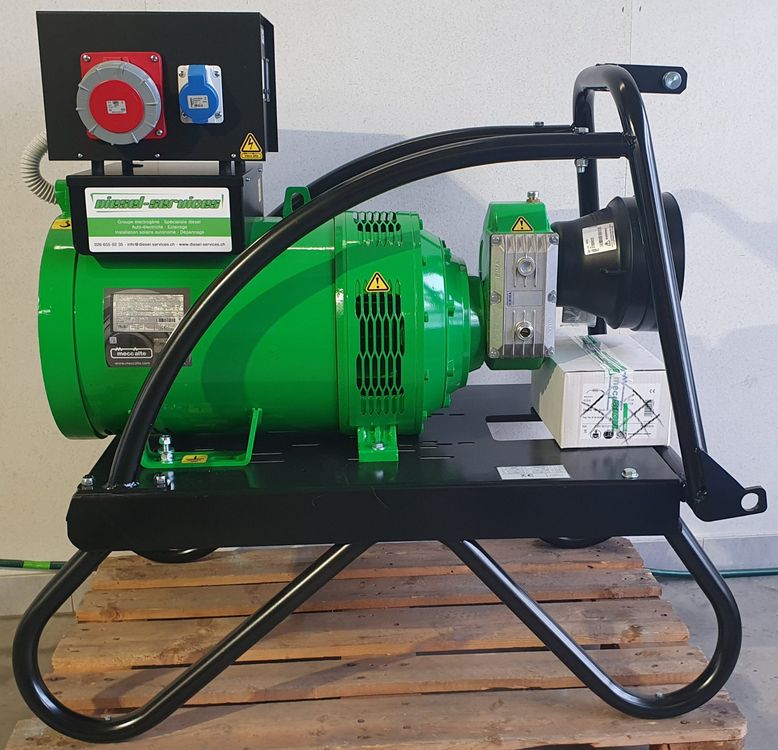 Groupe électrogène / Zapfwellen-Stromzeuger Mecc-Alte 62kVA (Neu ...