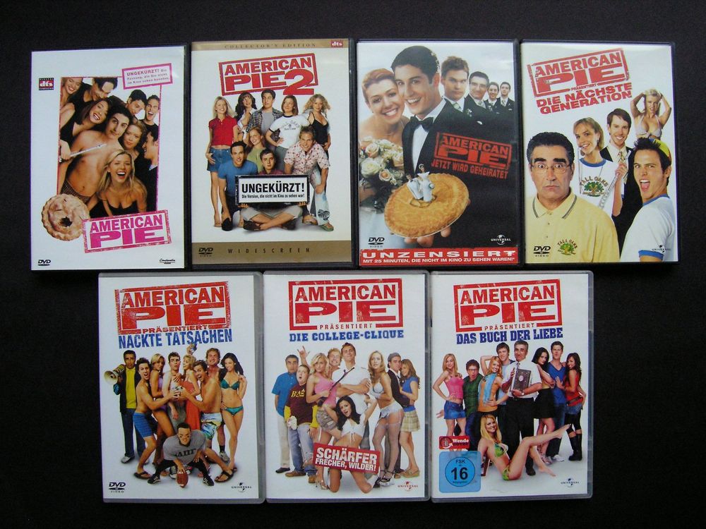American Pie 1-7 Collection (7 DVDs) (Gebraucht) in Zuzwil SG für CHF ...