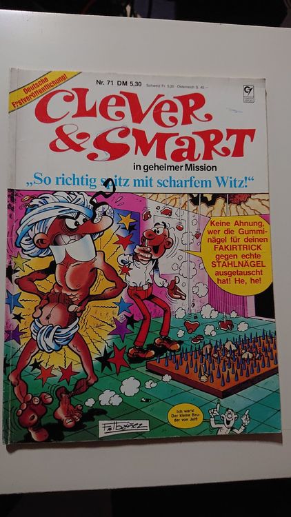 COMIC - CLEVER & SMART IN GEHEIMER MISSION - NR. 71 (Gebraucht) in embrach für CHF 3 – mit ...