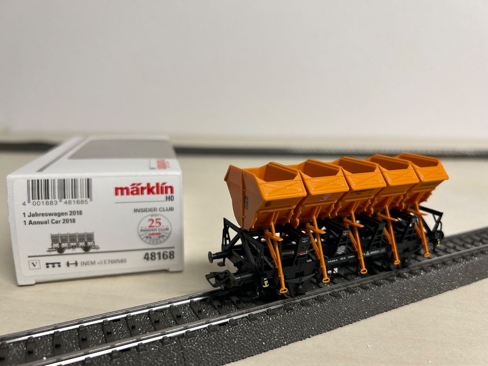 Märklin 48168 Muldenkipper Güterwagen Insider-Jahreswagen H0 (Gebraucht ...