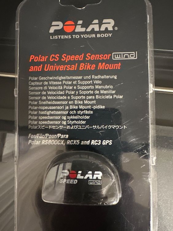 Polar CS Speed Sensor; Geschwindigkeitsmesser und Radhalteru (Neu und ...