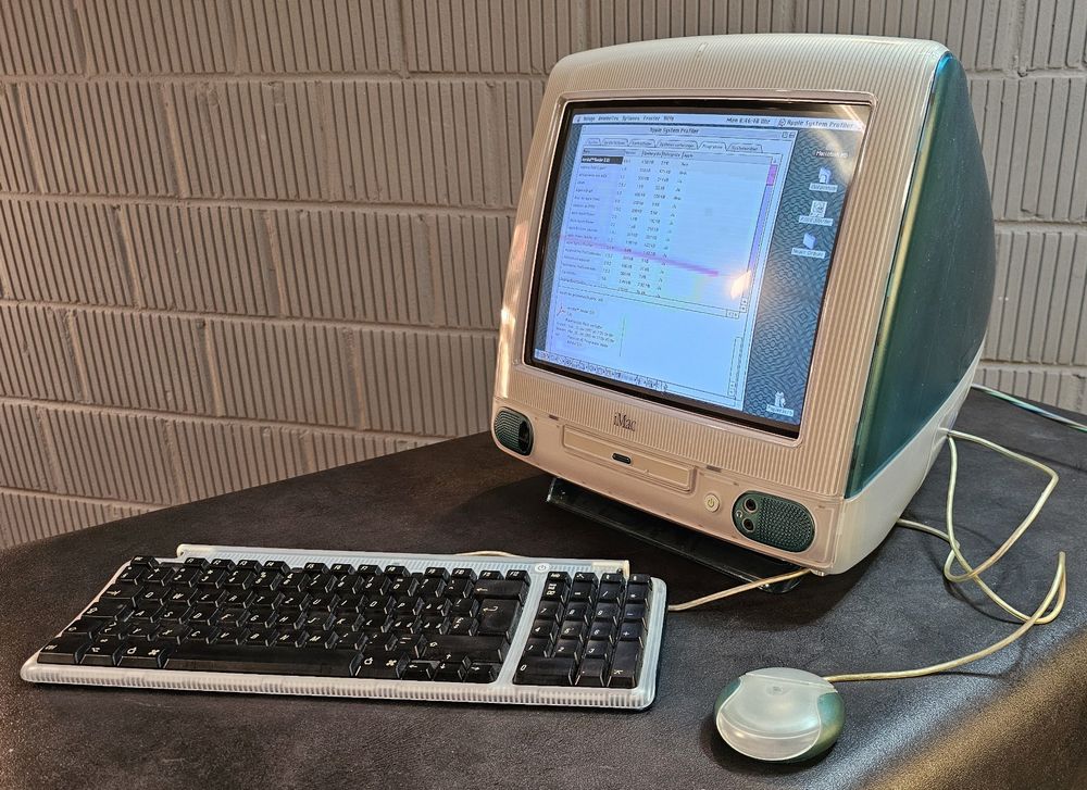 iMac 1998 Macintosh Apple Computer Running Mac OS D1-8.5. | Kaufen auf ...