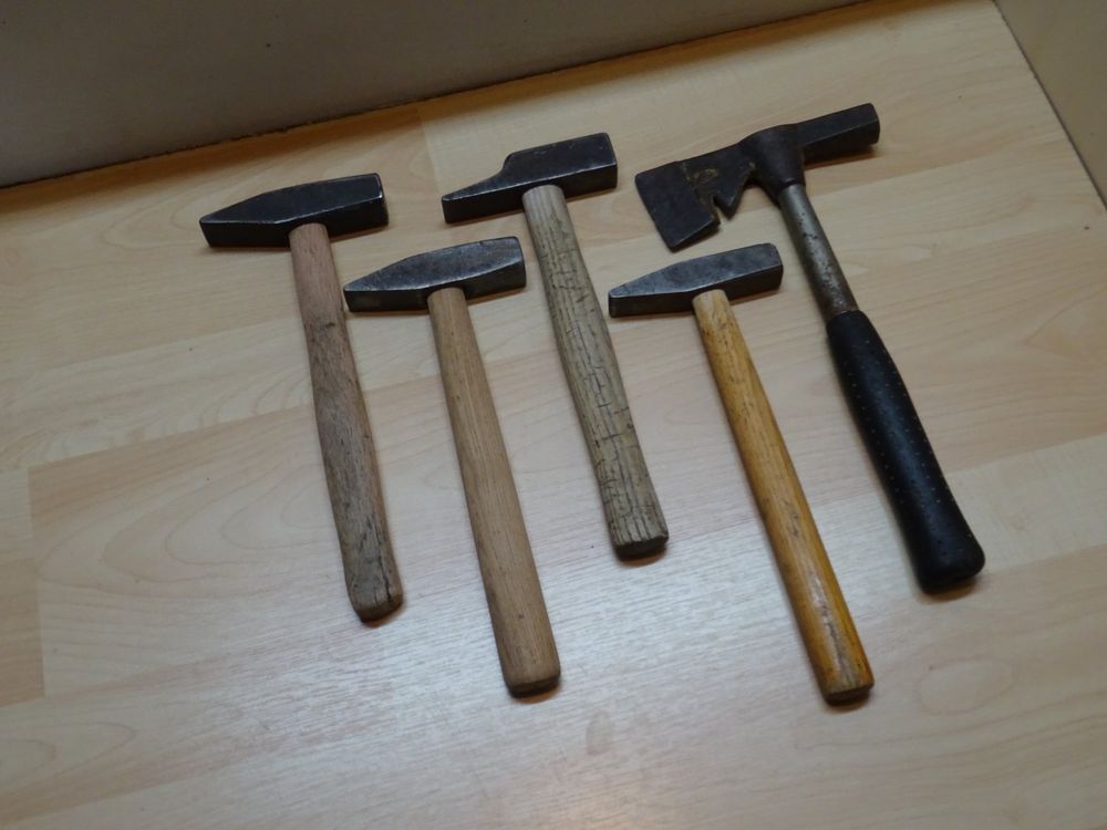 Werkzeug Set, 5 Hämmer (Gebraucht) in Rothrist für CHF 20 – mit ...