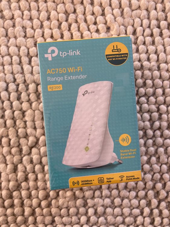 WI-FI Verstärker (AC750 Wi-Fi Range Extender) (Neu und originalverpackt ...