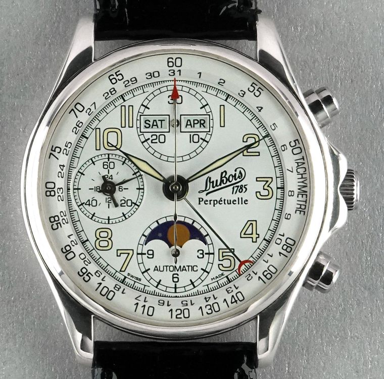 Du Bois Perpetuelle Chronograph Triple Date 925er Silber (Gebraucht) in ...