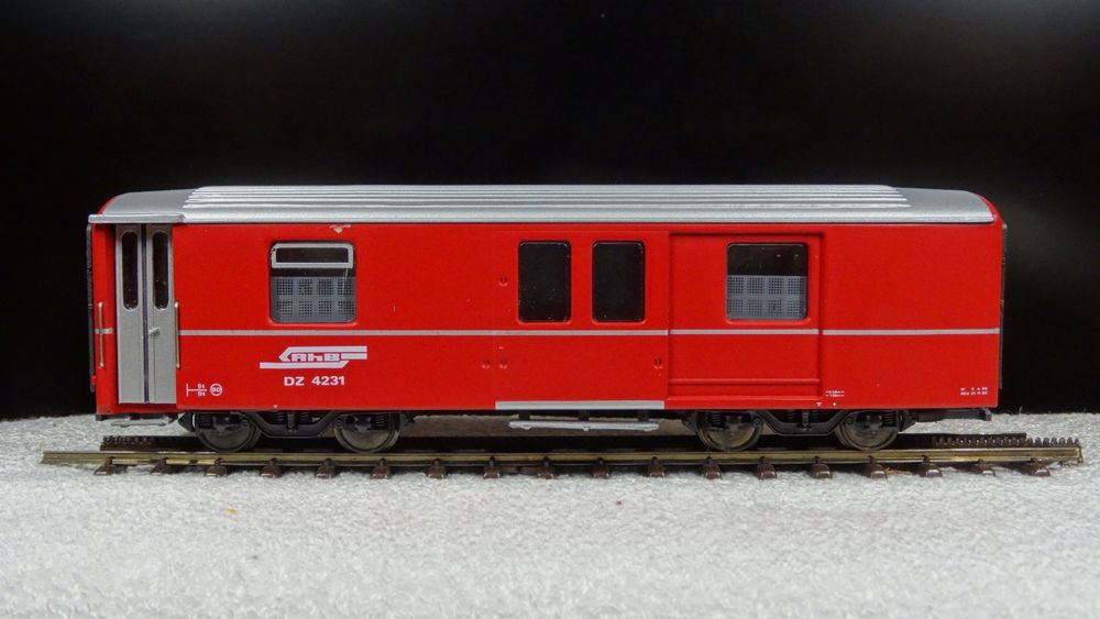 D+R 20031, Gepäckwagen, DZ 4231, RhB, Chur - Arosa, Bemo | Kaufen auf ...