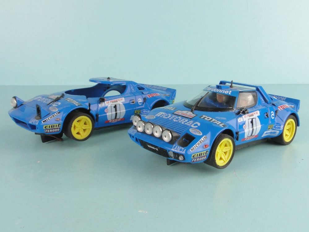 Slotcar 2 X Team Slot Lancia Stratos (1 X Ninco Dig Decoder) (Gebraucht ...