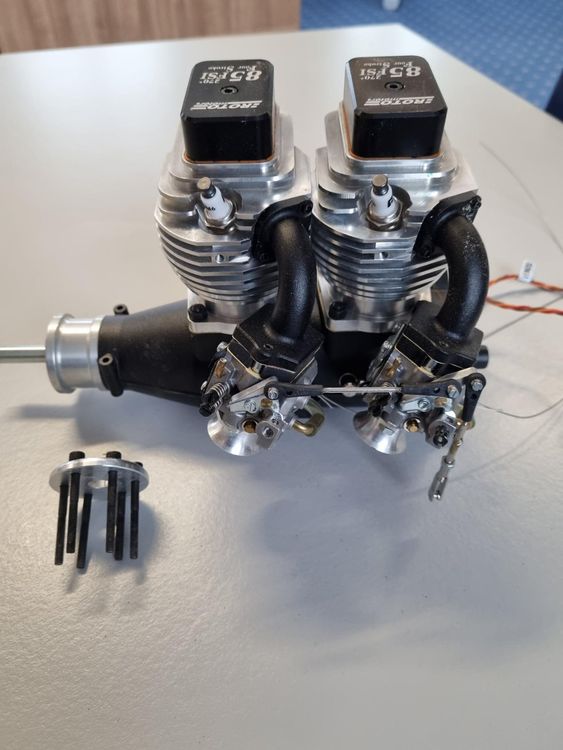 4 Takt Benzin Modellmotor ROTO FSI 85ccm | Acheter sur Ricardo