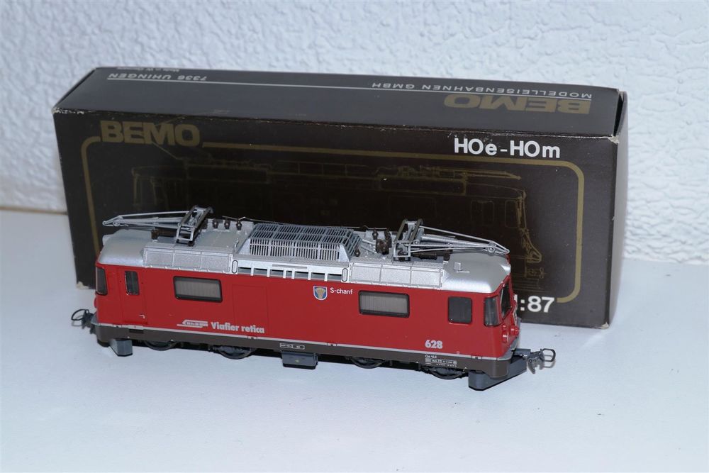 BEMO - RhB Ge 4/4 II 628 S-chanf (Gebraucht) in Matten b. Interl für ...