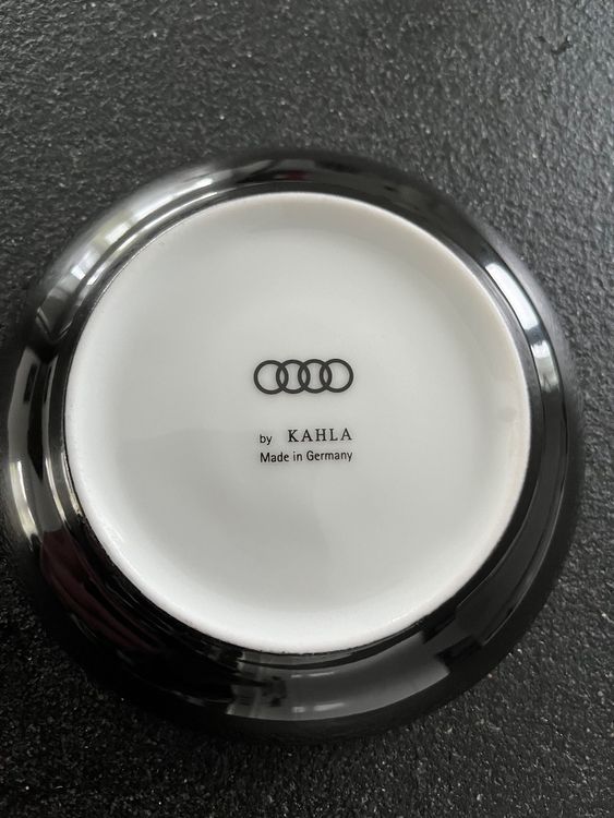 „Audi R8“ 2 Espresso- Tassen und 1 Unter- Tasse, neuwertig | Kaufen auf Ricardo