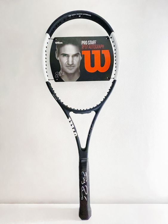 Wilson Pro Staff RF97 (Signée Roger Federer) + Sac de Tennis | Kaufen ...