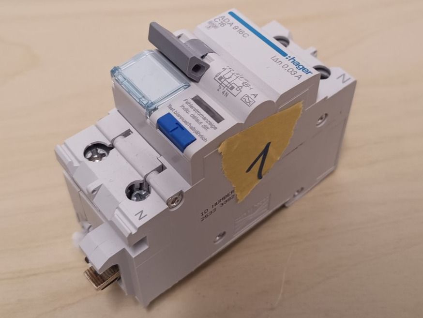 FI/LS-Schalter Hager C 16A 30mA P+N | Kaufen auf Ricardo