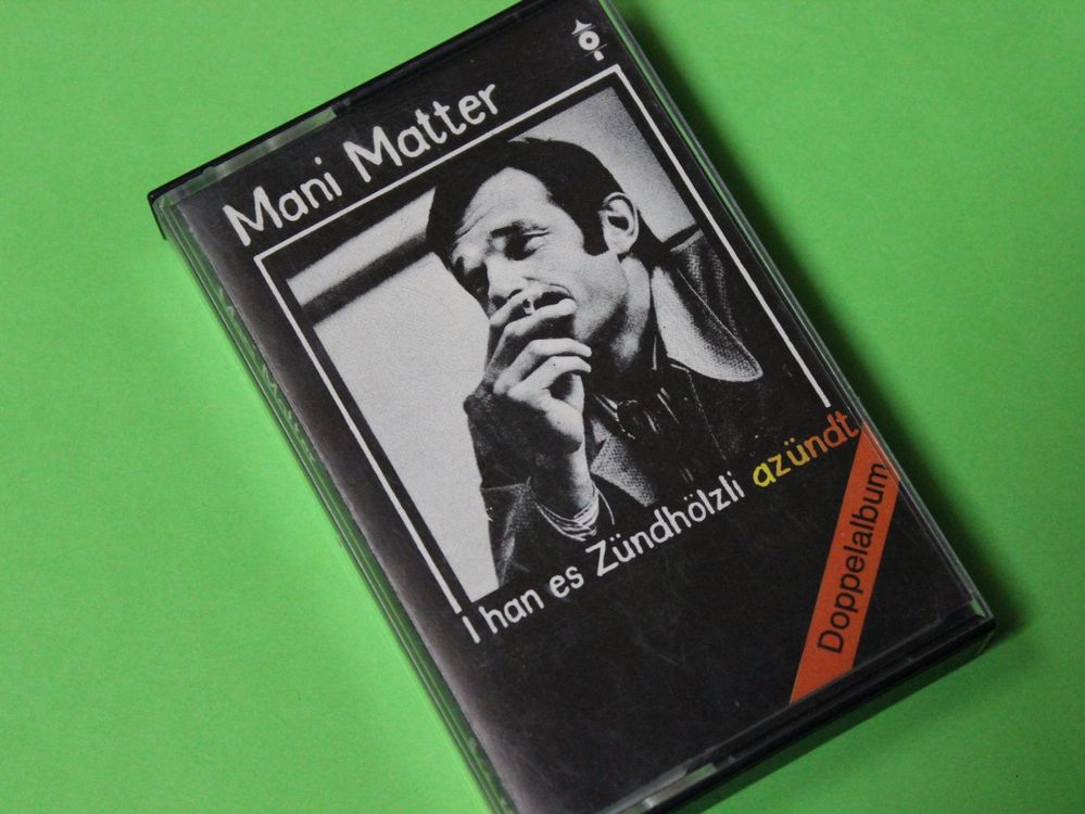 MANI MATTER - I HAN ES ZÜNDHÖLZLI AZÜNDT (Best of) MC (Gebraucht) in ...