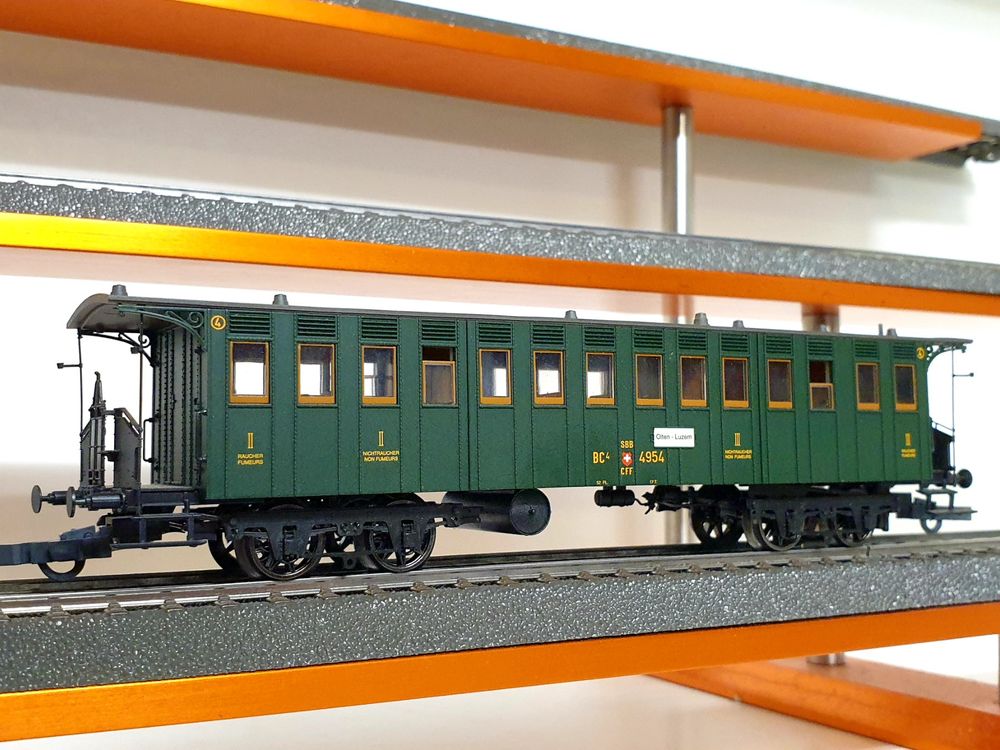 Brawa SBB BC4 Historischer Personenwagen H0/AC (Gebraucht) in Neuenhof ...