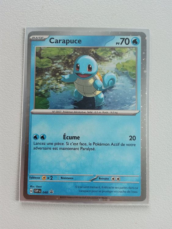 Carapuce - Pokemon 151 French Promo | Kaufen auf Ricardo