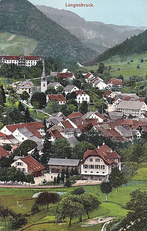 Langenbruck (Baselland.) Ortsansicht. | Kaufen auf Ricardo