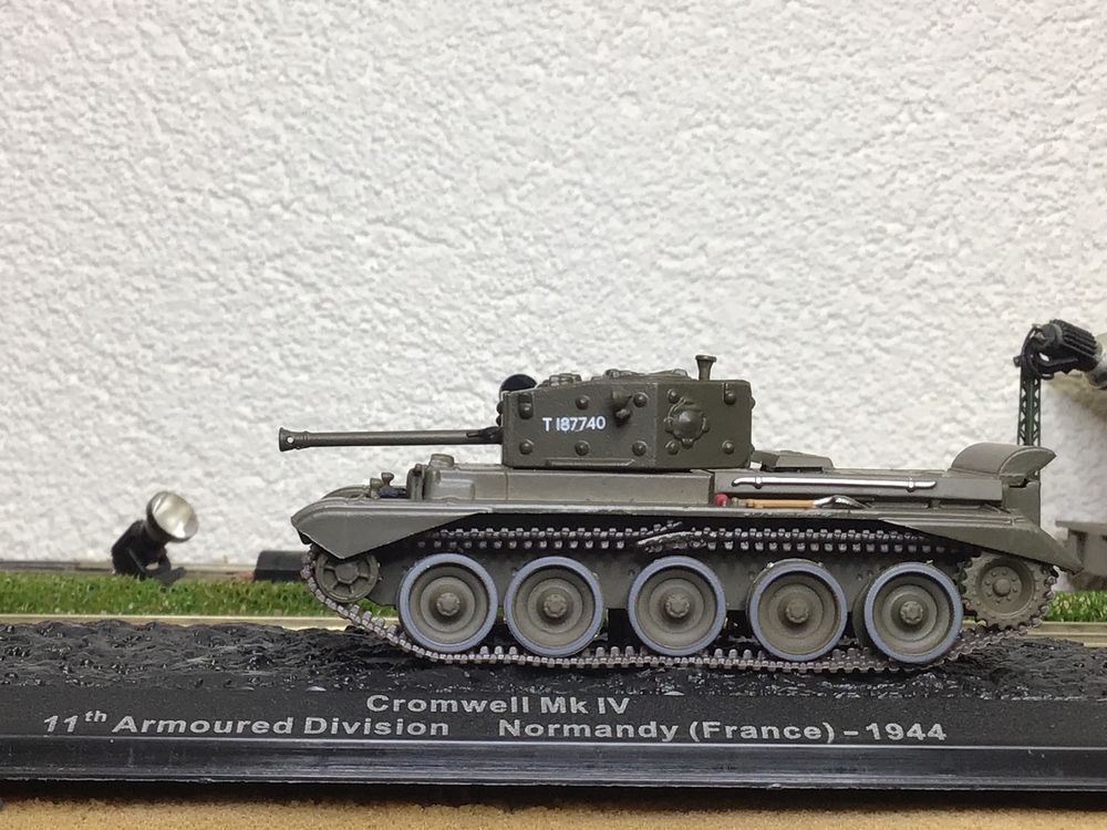 Cromwell Mk IV Panzer, 1:72 Modell, mit Vitrine (Neu (gemäss ...