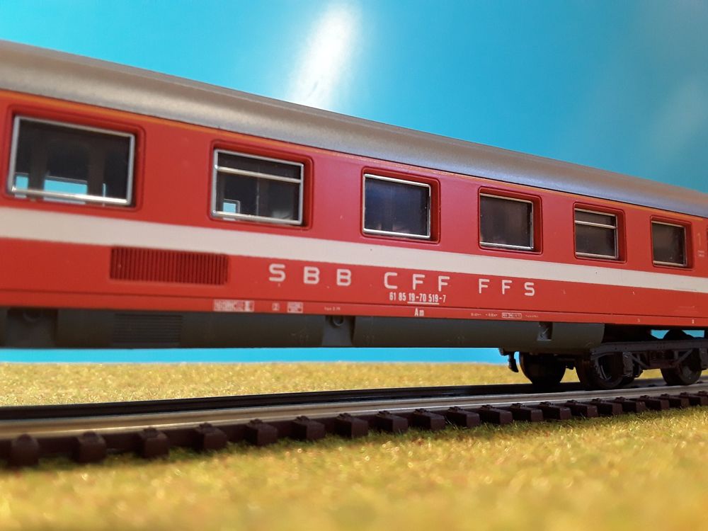 Modelleisenbahn _ SBB Abteilwagen _ Personenwagen _ Spur H0 (Gebraucht) in Uerikon für CHF 19 ...