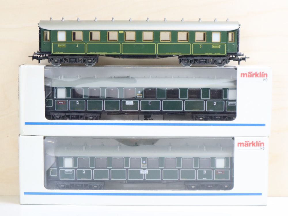 Märklin 3 x Schnellzug Personenwagen 41351/61 - H0 (Gebraucht) in ...
