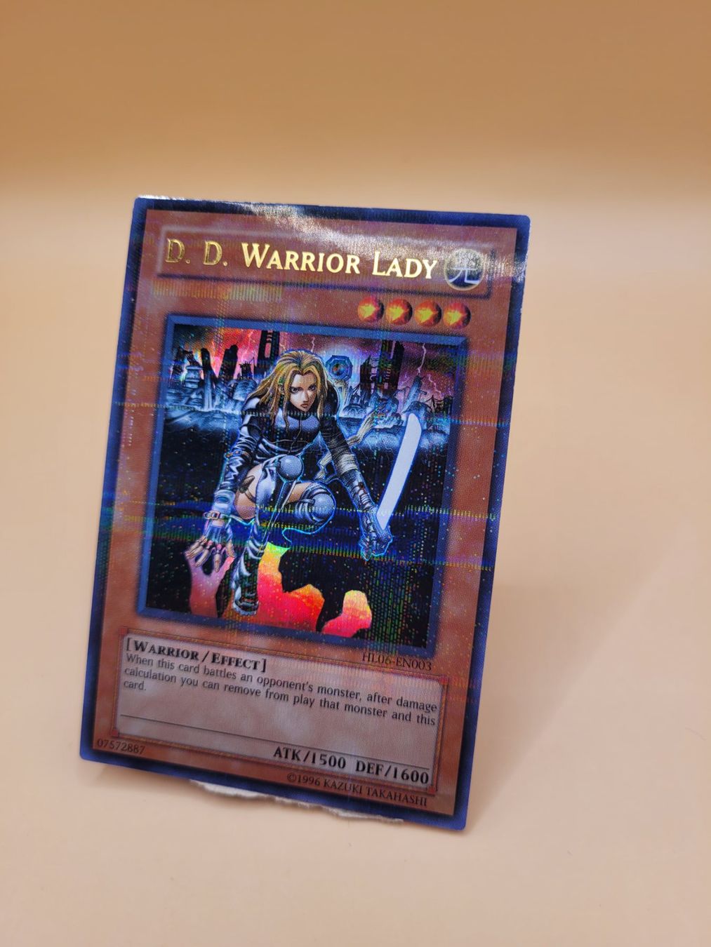 Yu-Gi-Oh! Karte - D.D. Warrior Lady - Selten - Sammlerstück (Gebraucht ...