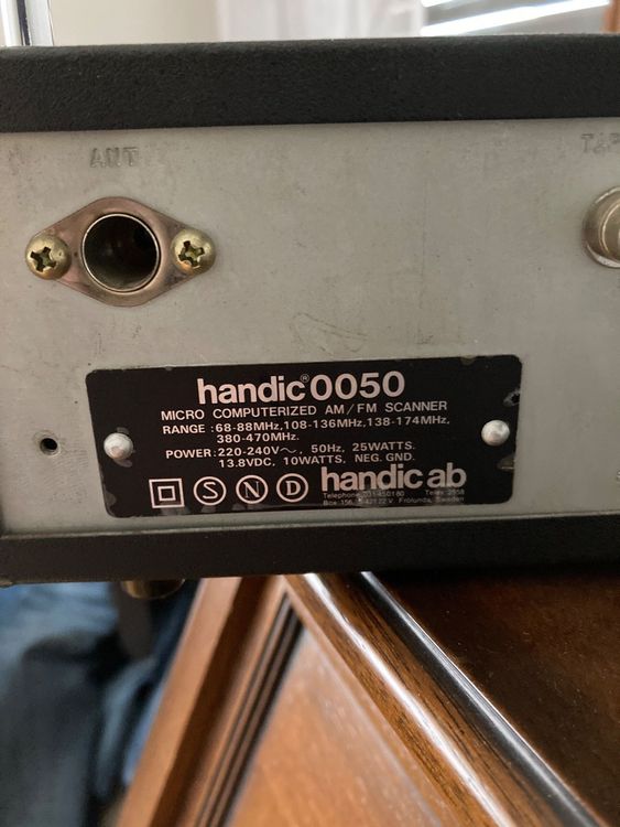 Funkscanner handic 0050 an 1.- (Gebraucht) in Giubiasco für CHF 33 ...