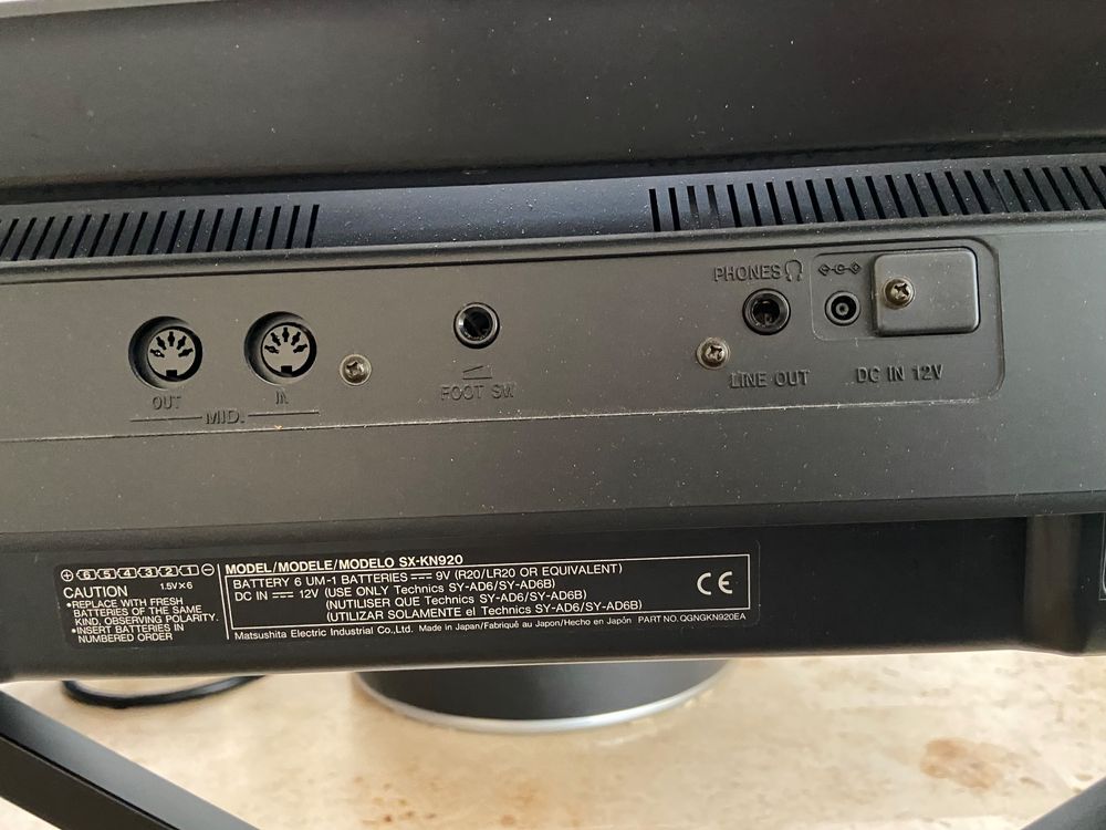 Keyboard Technics SX-KN920 (Gebraucht) in Stettlen für CHF 50 – nur ...