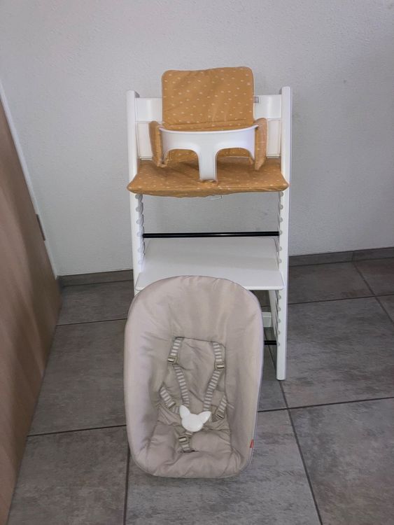 Tripp Trapp Stokke Trip Trap Stoke Babyset Kissen Newbornset Gebraucht
