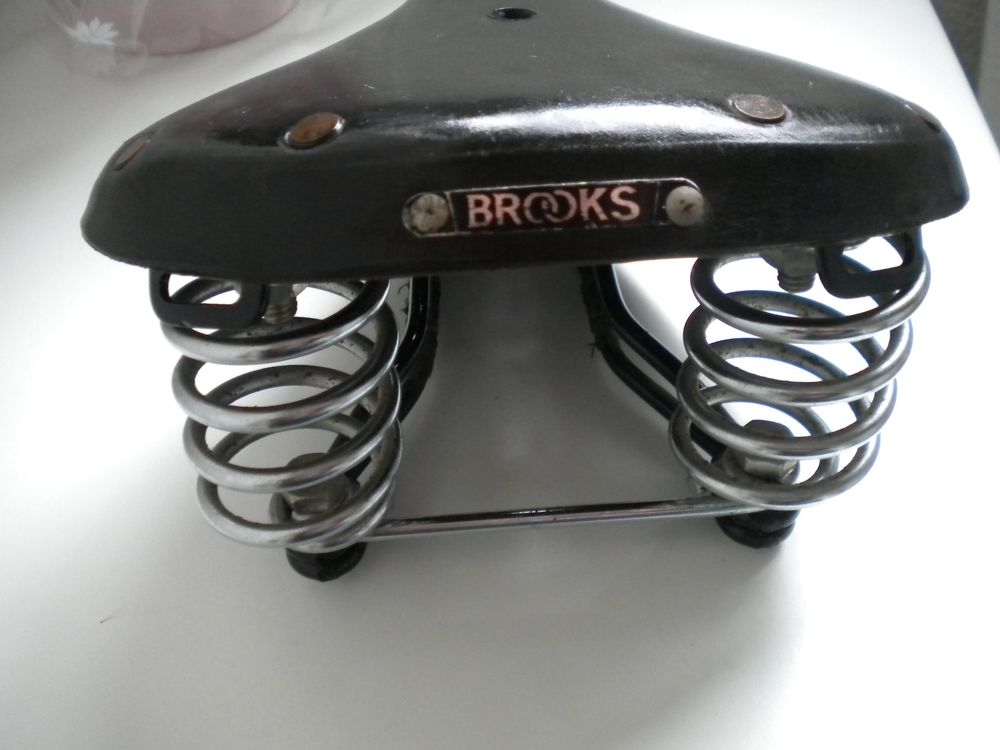 Brooks B-66 Ledersattel "Schwarz" in Top Zustand | Kaufen auf Ricardo